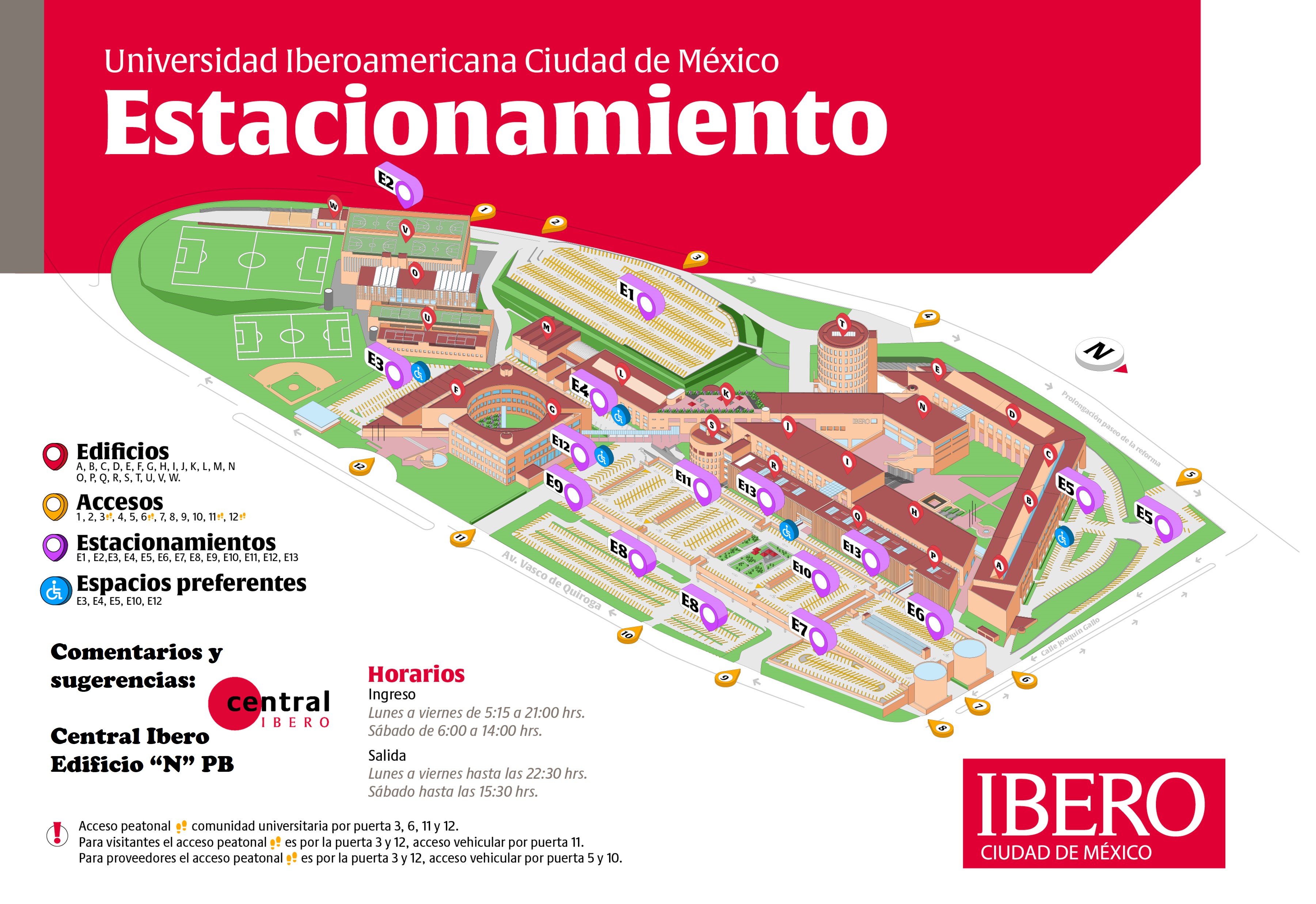 Campus Estacionamientos | IBERO
